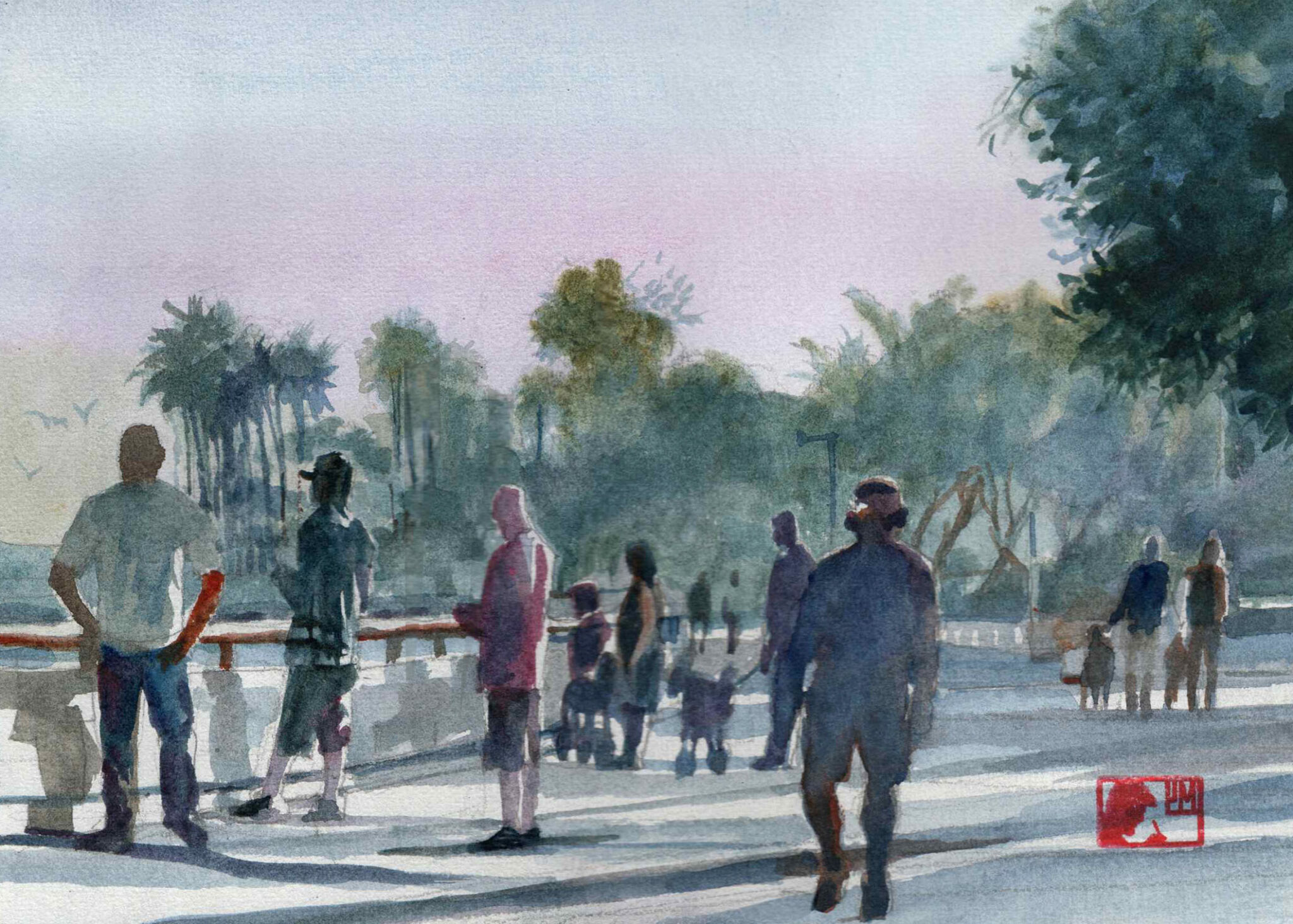 Pete Morris Watercolors Exhibit at the Betsy Lueke - Burbank ...