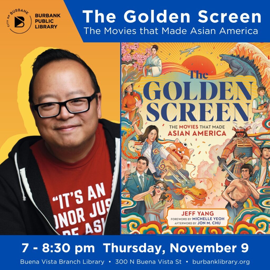 Golden Screen author Jeff Yang at the Burbank Public Library - Burbank ...