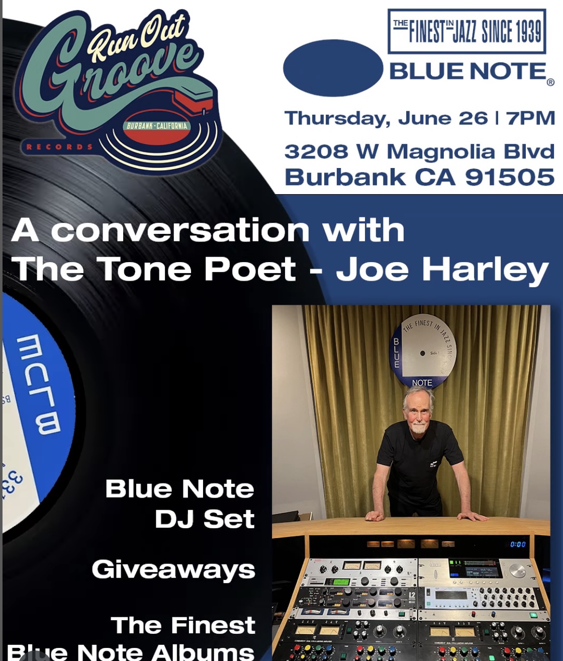 Blue Note Night at Run Out Groove Records - Burbank ArtsBurbank Arts ...